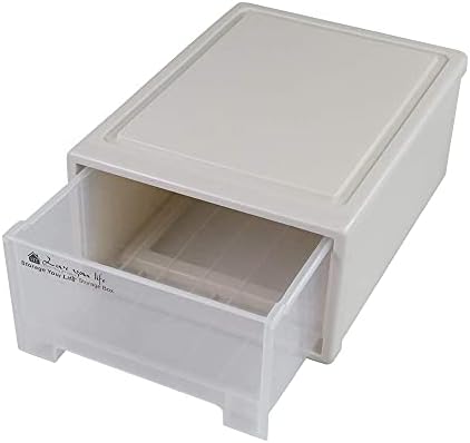 Amazon.com: Gloreen 18 L Plastic Storage Drawer Unit, Stacking Desktop ...