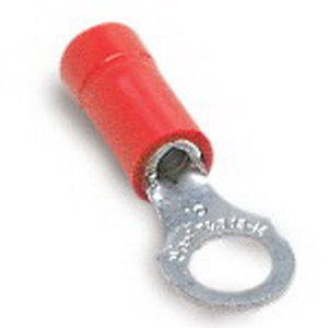 Thomas & Betts RA867 Sta-Kon Vinyl Insulated Ring Terminal 22-16 AWG #8 ...