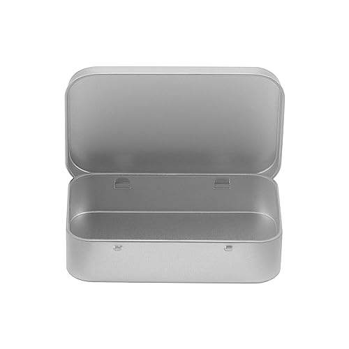 KEILEOHO 30 PCS Rectangular Storage Tins Box, 94x61x20mm Metal Storage ...