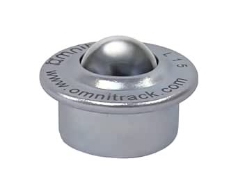 L15A-K Omnitrack Ball Transfer Unit with Stainless Steel Balls & Fixing ...