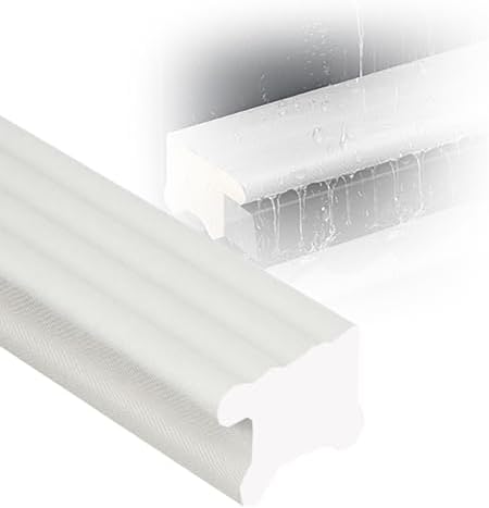 LJTHUU 300cm Length Soft Rubber Window Water Barrier Strip, Sill Rain ...