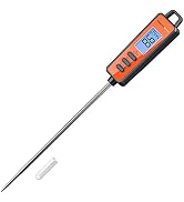 ThermoPro TP19 Waterproof Digital Meat Thermometer for Grilling with ...