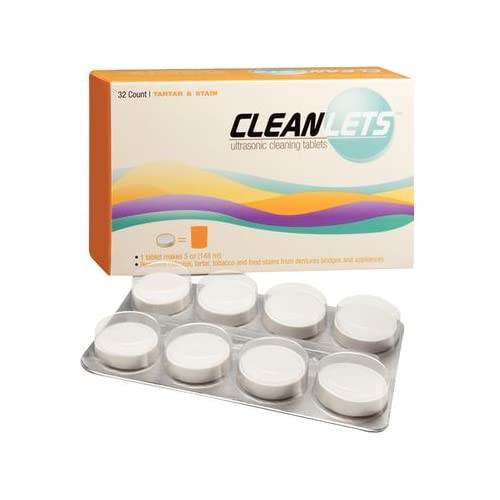 Amazon.com: Sultan 21505 Tartar and Stain Ultrasonic Cleaning Tablet ...