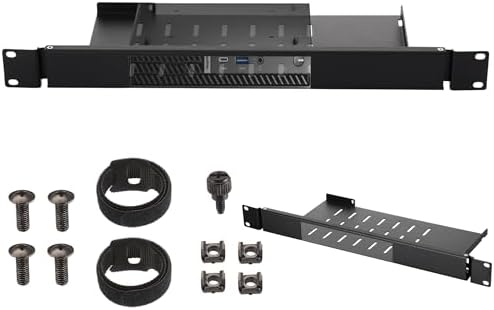 Amazon.com: Blulu 1 Pack Mini Rack Mount Compatible with Dell Optiplex ...