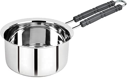 Buy Stainless Steel Sauce Pan, Flat Base Sauce Pan, Tea Pan, Milk Pan ...