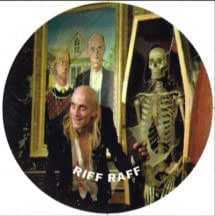 Amazon.com: Rocky Horror Picture Show Riff Raff Pin : Clothing, Shoes ...