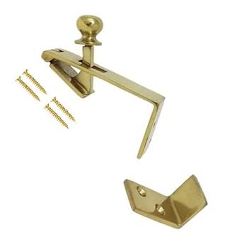 TERF® Polished Brass Counter Flap Catch and Stay Bar Shop Counterflap ...