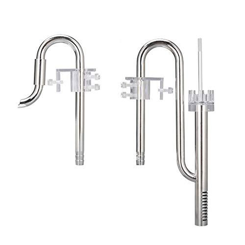 MEROURII Inflow Outflow Pipe Set, Stainless Steel Lily Pipe Inflow ...