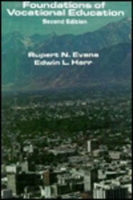 Amazon.com: Foundations of Vocational Education: 9780675084420: Evans ...