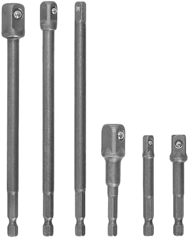 UPTODATETOOLS 10mm Magnetic Hex Socket 65mm/2.56", 1/4" Hex Shank ...