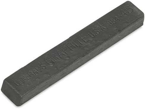 Amazon.com : General's Wide Compressed Graphite Stick - 6B : Arts ...
