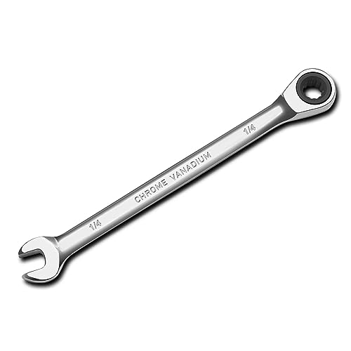 Snapklik.com : Egofine 1/4 Inch Ratcheting Combination Wrench SAE ...