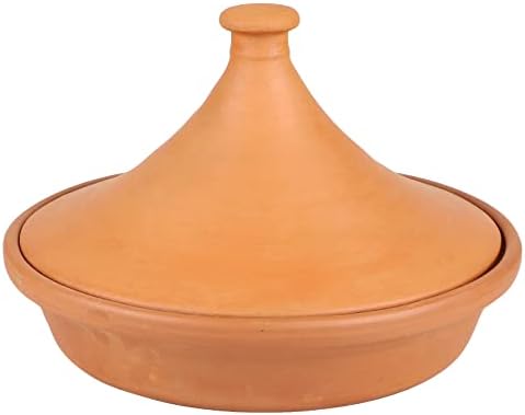 Moroccan Tagine Cooking Pot Large Terracotta Earthenware Natural Clay ...