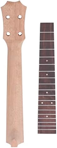 Amazon.com: Estink Ukulele Fretboard Neck Set, Okoume Wood Ukulele ...