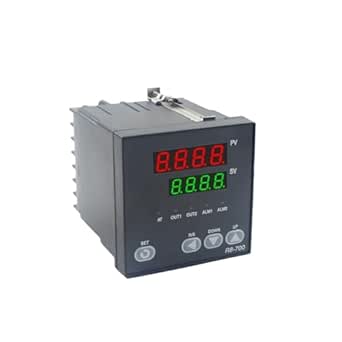 72 * 72mm 800 degrés entrée PT100 0-10V 4-20mA PID sortie relais SSR 220V 24V 380V thermostat 2 ...