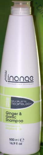 Amazon.com : Linange Ginger & Garlic Shampoo 500 Ml by LINANGE : Beauty ...