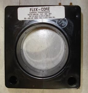 Flex-Core Current Transformer 195-501 500:5 Ratio 600 volt - Amazon.com