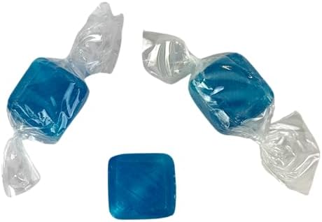 Amazon.com: Cozy Confections Ice Blue Mint Squares Hard Candy - With ...