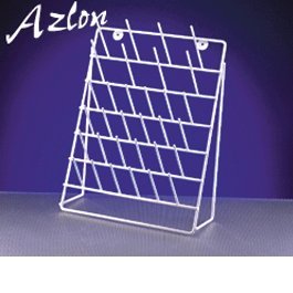 Drying Rack, Steel, White, Angled, 32 Pegs: Science Lab Supplies ...