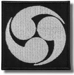 Amazon.com: Koru, Sacred Geometry - Embroidered Patch, 8 X 8 cm ...