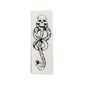 Amazon.com : Disguise Harry Potter Death Eater Tatto, Official ...