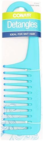 Amazon.com : Con Comb Shower Size Ea Conair Shower Comb 1ct,Pack of 2 ...