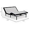 Amazon.com: Blissful Nights King e3 Adjustable Bed Base Frame with Head and Foot Incline ...