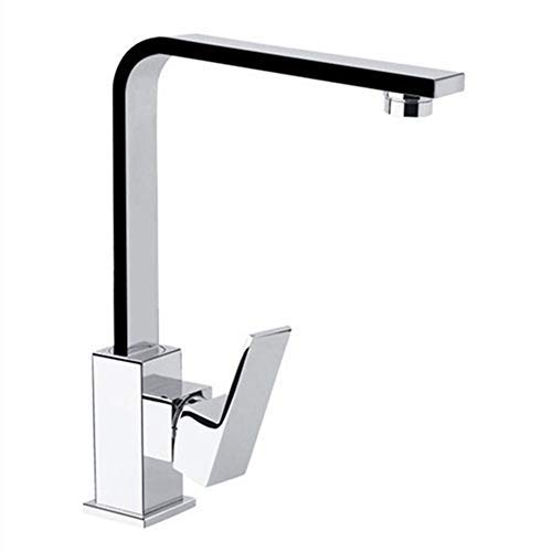 Faucet Titanium Faucet Kitchen Faucet Seven-Word Rotating Sink Dish Hot ...