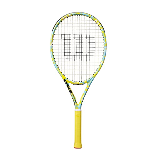 Wilson Minions Clash JR Tennis Racket, For Kids, Carbon Fibre – BigaMart