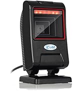 Amazon.com : OBZ 1D 2D Barcode Scanner with Stand, USB Wired Handheld ...