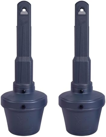 Amazon.com: VILBLE 2 Pack 42 Inch Height Grey Color Outdoor Ashtray for ...