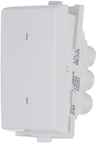 Anchor penta modular 2 Way 1 M 6A Switch (Pack of 2, White) : Amazon.in ...