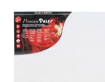 Daler Rowney Artists' Standard Canvas, Medium Grain, 350gsm, 100% ...