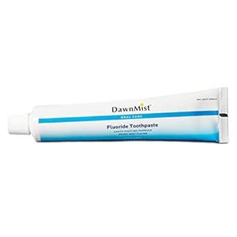 Amazon.com: Dukal Dawn Mist Fluoride Toothpaste, 4.75 oz., Laminated ...