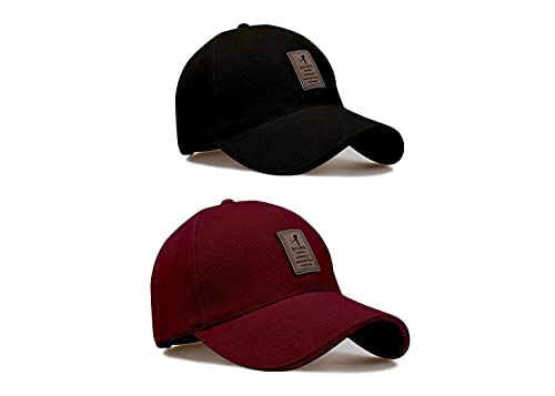 Buy R-Square Baseball Caps Unisex Sports Caps for Men & Women (Black ...