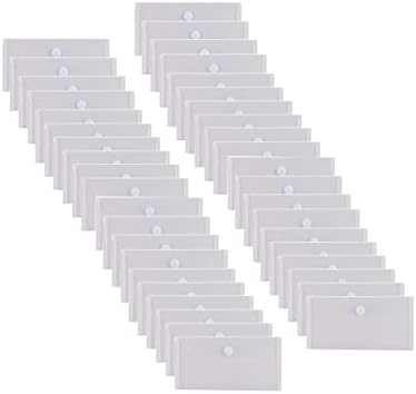 Amazon.com : YESSART #10 Clear Plastic Envelopes 5 x 10 Money Receipt ...