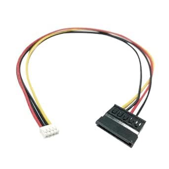 Amazon.com: PH 2.0mm 4-Pin Compact to 15-Pin HDD SATA Power Cable ...