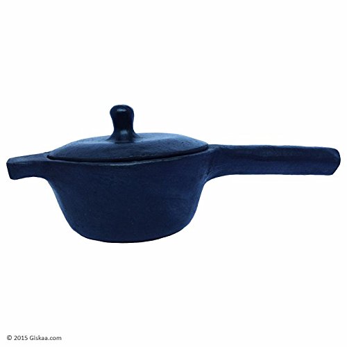 Buy GISKAA Handcrafted Hot Pot Bowl with Lid and Handle (Made Using ...