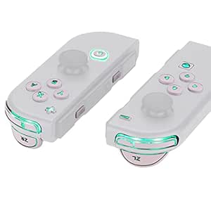 Amazon.com: eXtremeRate 7 Colors 9 Modes NS Joycon DFS LED Kit, Multi ...