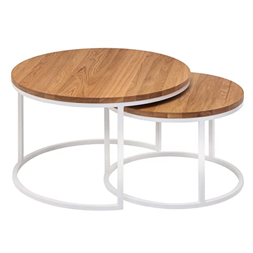 Coffee table wood 50 cm high - The 15 best products in comparison ...