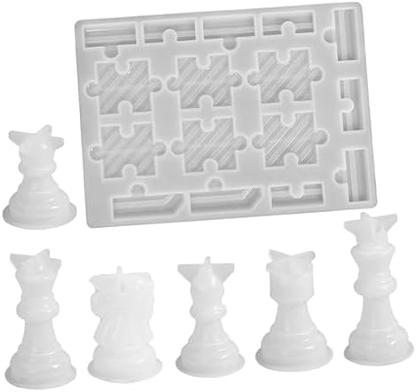 Anneome 1 Set DIY Epoxy Mold Chess Chess Gathering Leisure Puzzle Board ...