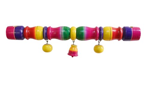 Buy SGNS Traditional Wooden Thottil Kambu (Multicolour) Online at Low ...
