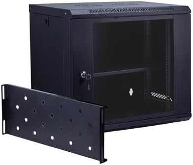 Amazon.com: Server Rack Cabinet 1U Wall Mount Rack Network Cabinet 19 ...