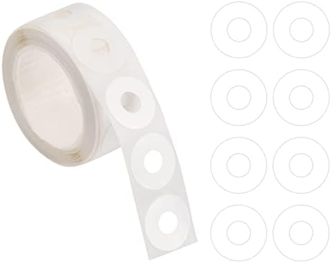 Emperoch 250Pcs Hole Punch Reinforcement Stickers, 6mm Hole Round Self ...