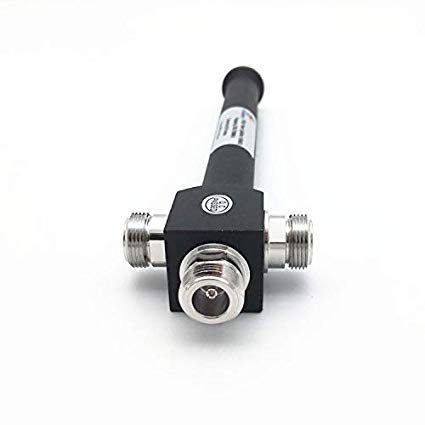 Three/3 Way Wide Band Splitter Coupling Device for Repeater (Black ...