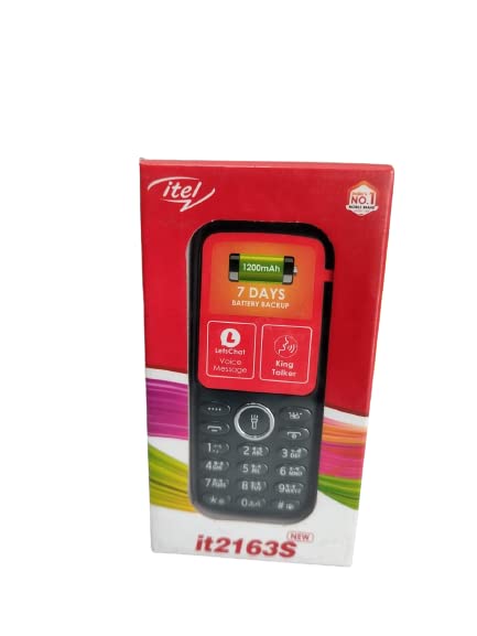 Basic Keypad Mobile Classy Black Color 2163S : Amazon.in: Electronics