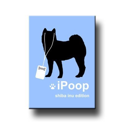 Shiba Inu I Poop Fridge Magnet : Amazon.in: Toys & Games