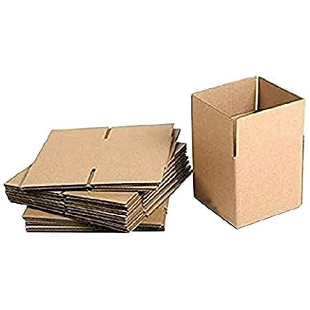 3 ply Brown Corrugated Packing Boxes Size 4.5x4.5x2 inches Length 4.5 ...