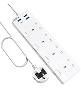 Extension Lead 3M with USB Slots, 3 Way Cube Extension - Keystone 4