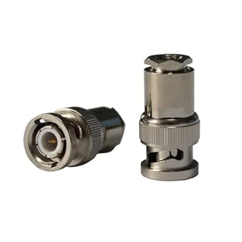 Amazon.com: aohsunetc 10pcs 50ohm BNC Connectors Five Piece Set Assembly Type BNC-J3 RF Coaxial ...